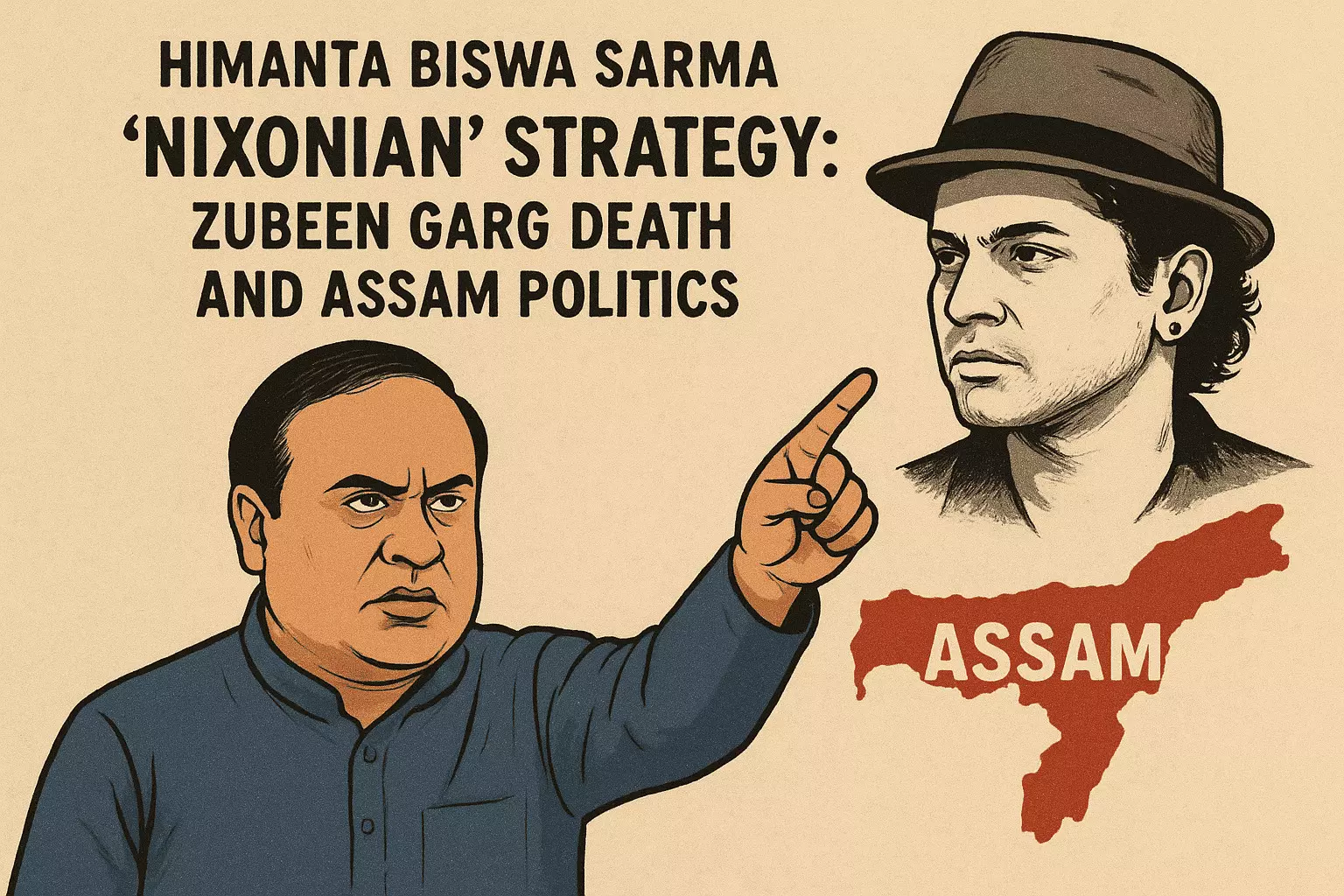 Himanta Biswa Sarma’s ‘Nixonian’ Strategy: Zubeen Garg Death and Assam Politics