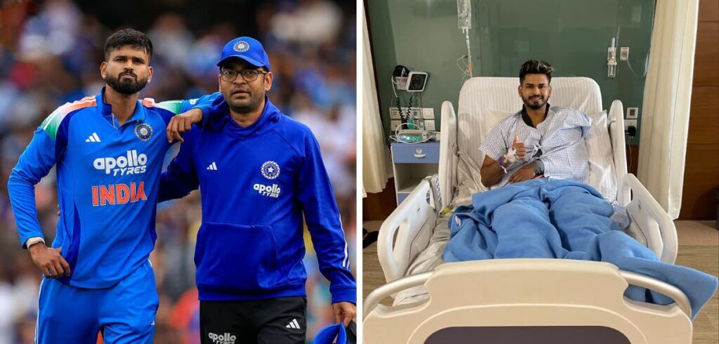 Shreyas Iyer Discharged from Sydney Hospital After Abdominal Injury in ...